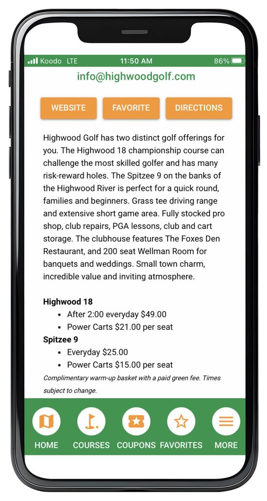 Highwood Golf - Golf Pass