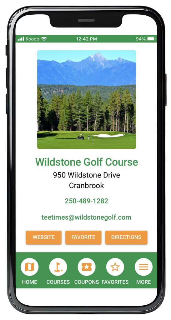 Wildstone Golf Course - Golf Pass